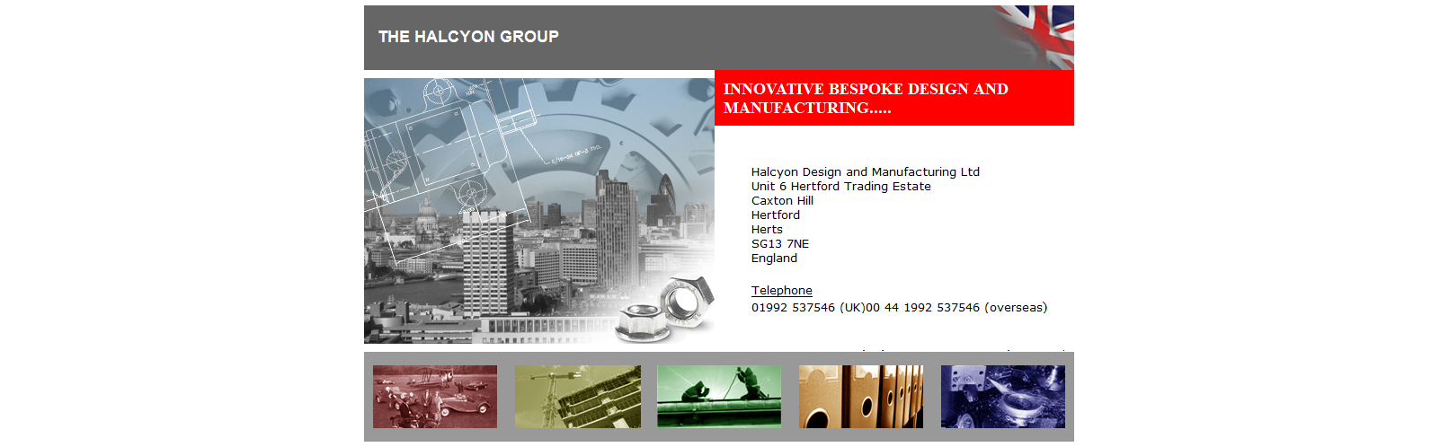 The Halcyon Group – Innovative Bespoke Design & Manufacturing